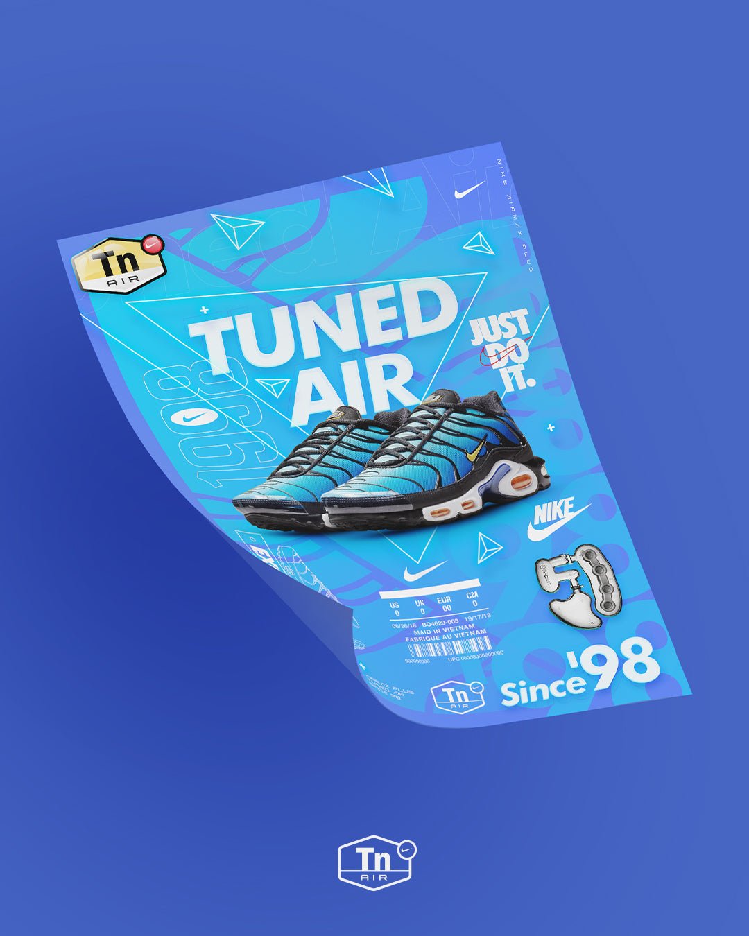 Shop Nike Tn Posters - Air Max Plus Posters - Worldwide Shipping!