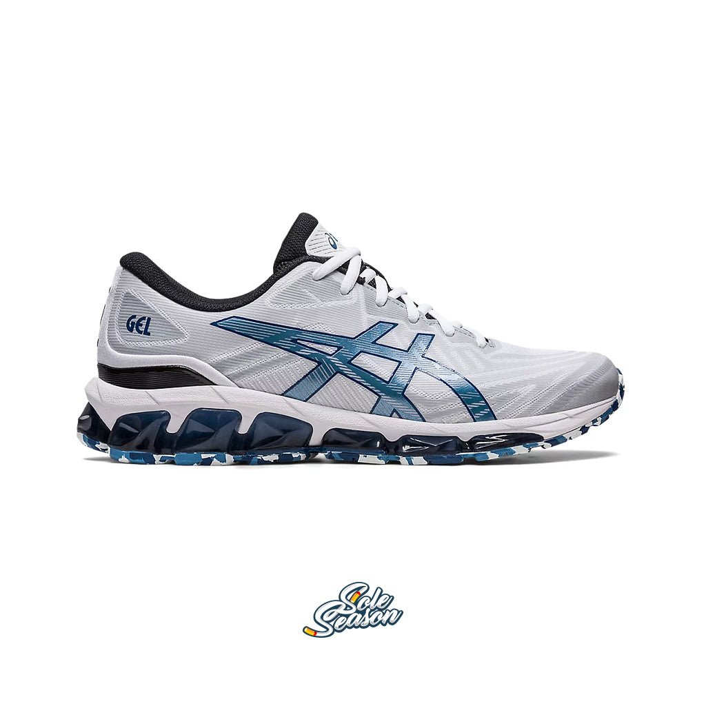 Asics Gel Quantum 360 7 - White Grand Shark - White Blue Asics