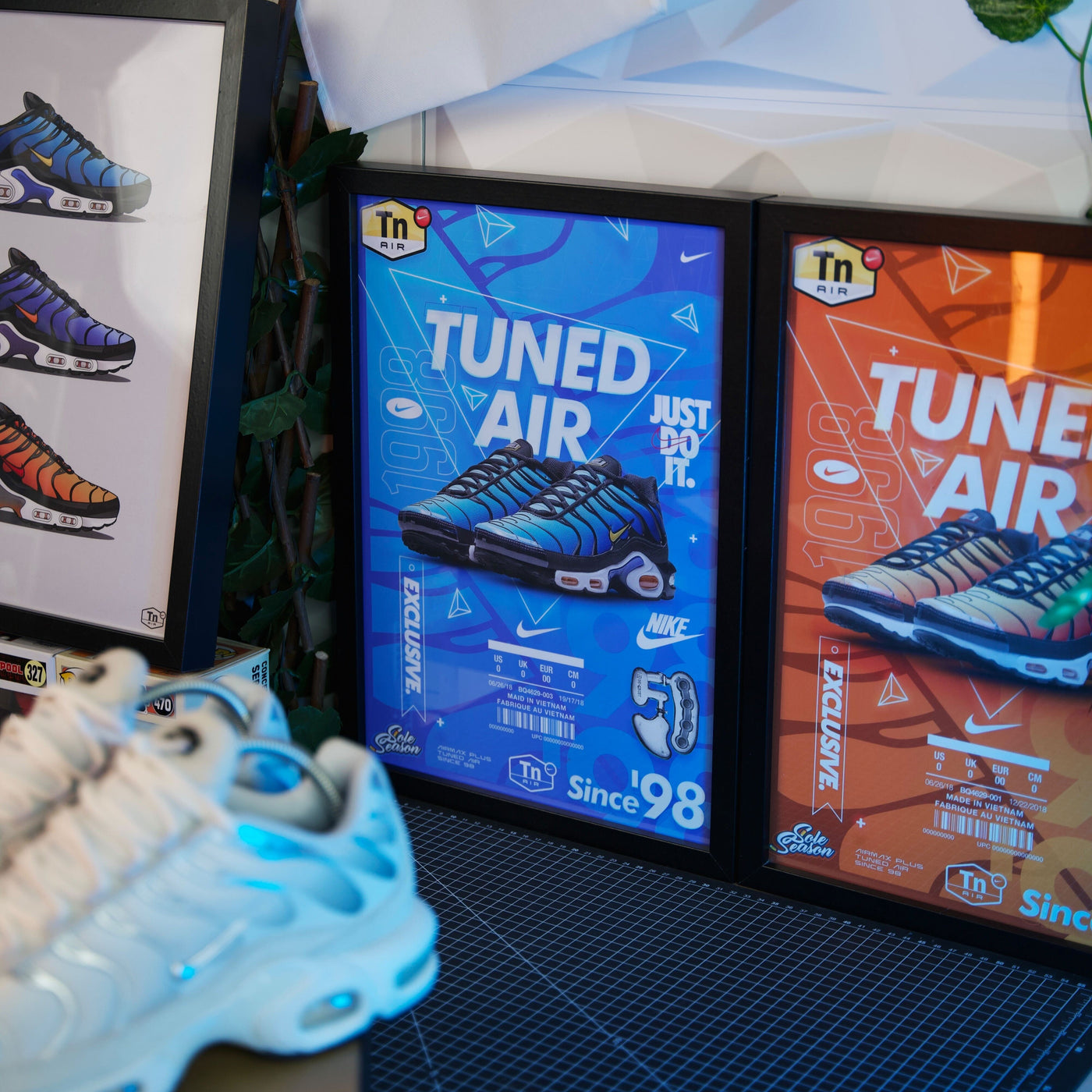 Nike Tn Pink Atlanta - Air Max Plus Posters / Prints - DH0155-600