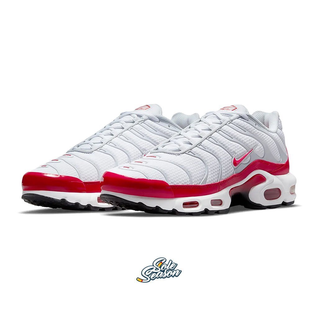 White and Red Nike Tn - Uni Red / Red Tribute Tns - DM8332-100