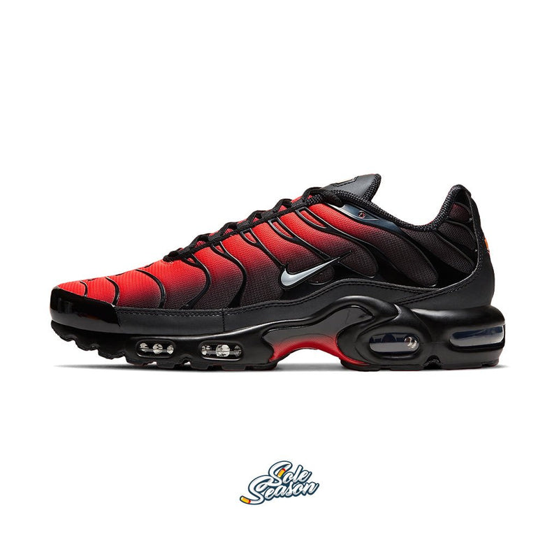 Nike Tn Deadpool - Black and Red Air Max Plus Tn- Soleseason