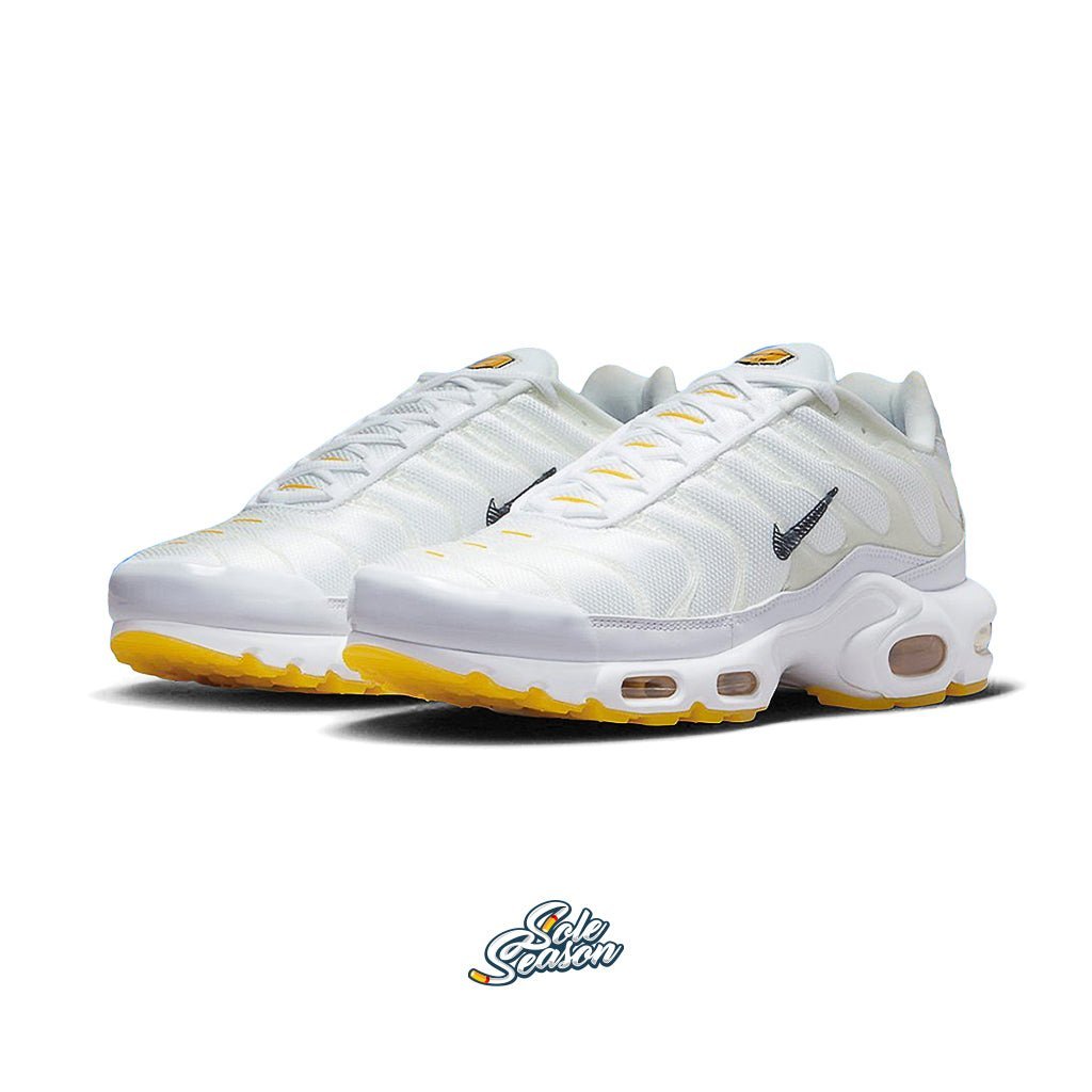 White / Yellow Nike Tn - Frank Rudy Special Edition - Air Max Plus