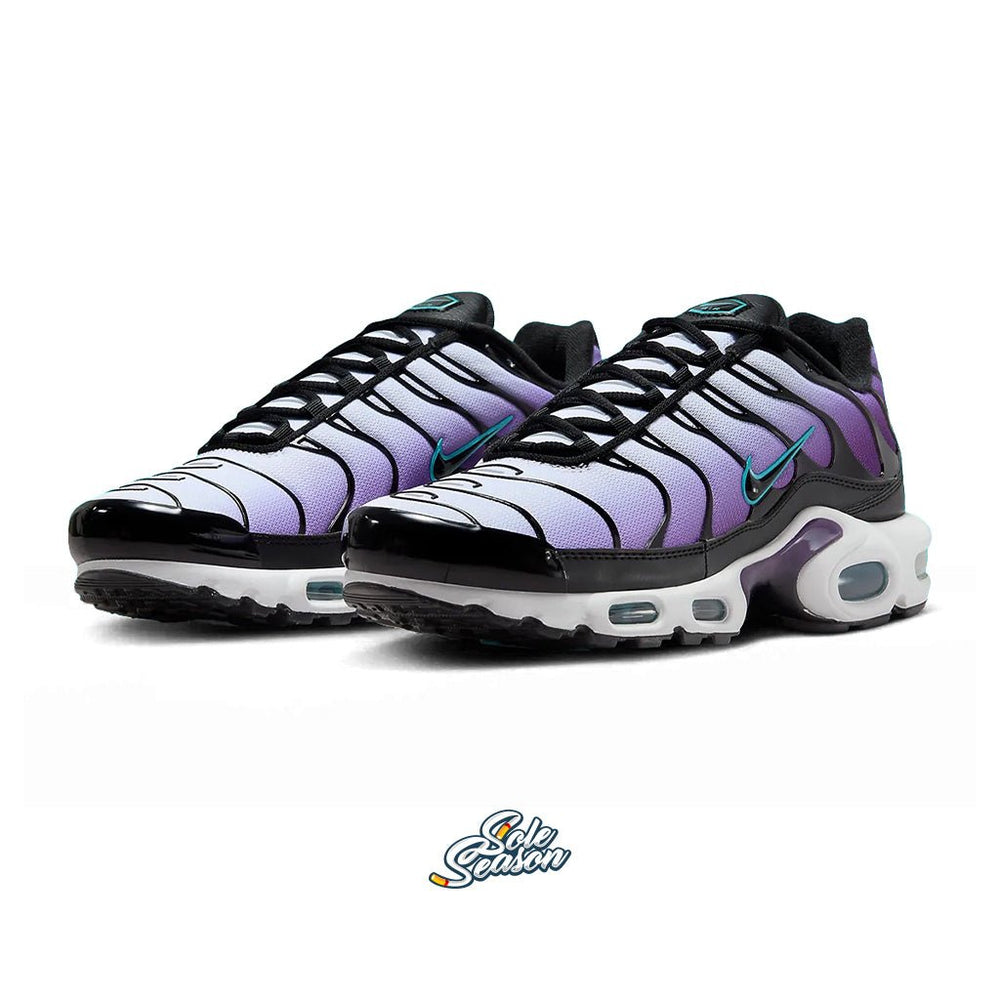 Purple Nike Tn - Disco Purple / Teal Nebula - FREE White Laces!