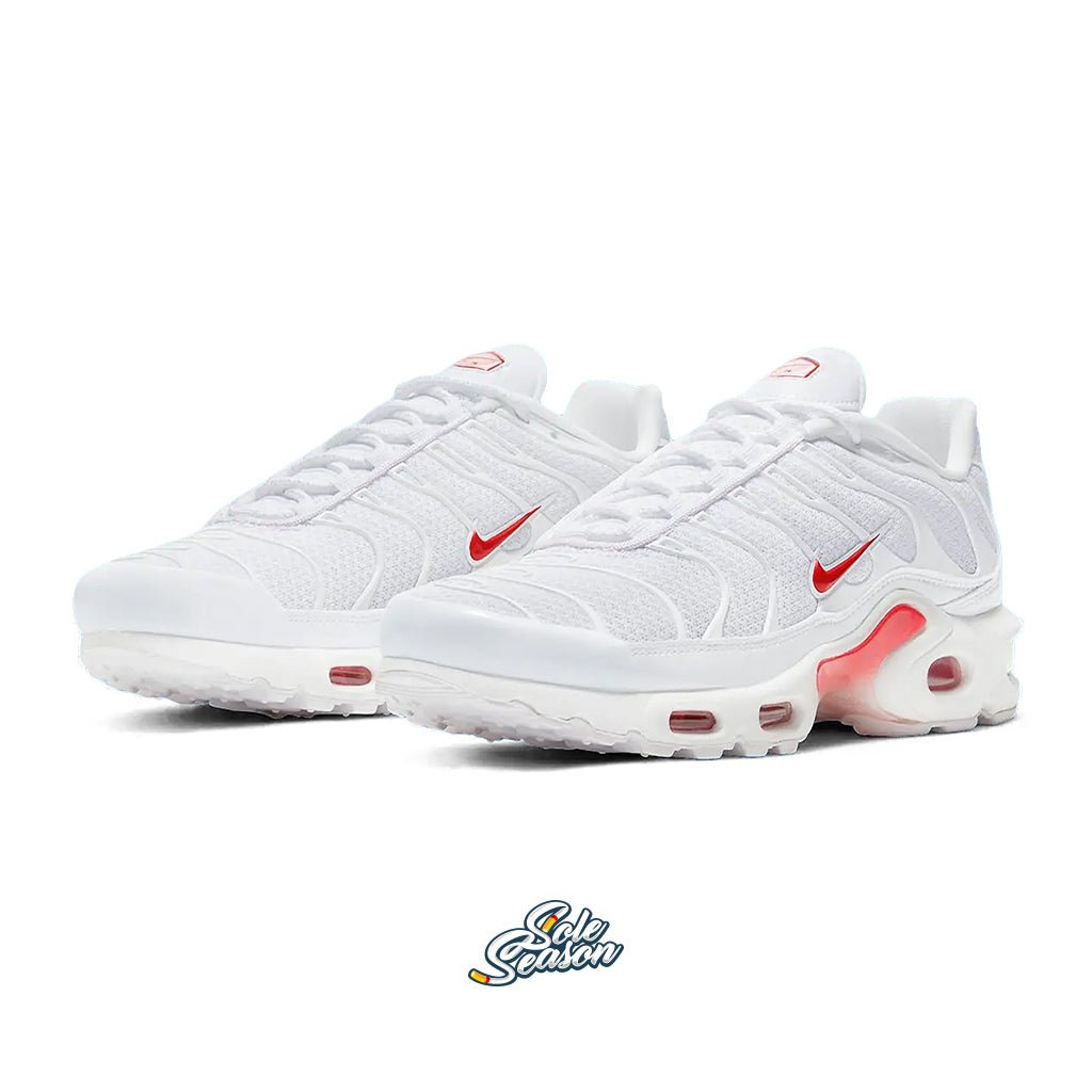 Nike Tn - White Track Red - Men's