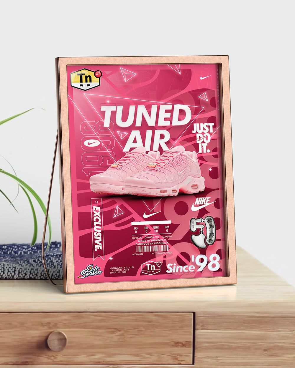 Nike Tn Pink Atlanta - Air Max Plus Posters / Prints - DH0155-600